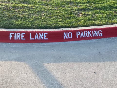 Fire Lane Striping | Fire Lane Stenciling | Fire Lane Compliance