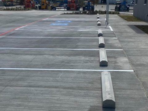 Wheel Stop Installation | Wheel Stops Installed In Your Parking Lot