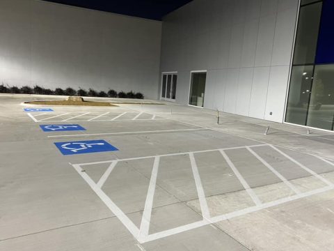 Parking Lot Striping | Fire Lane Striping | Handicap ADA Striping